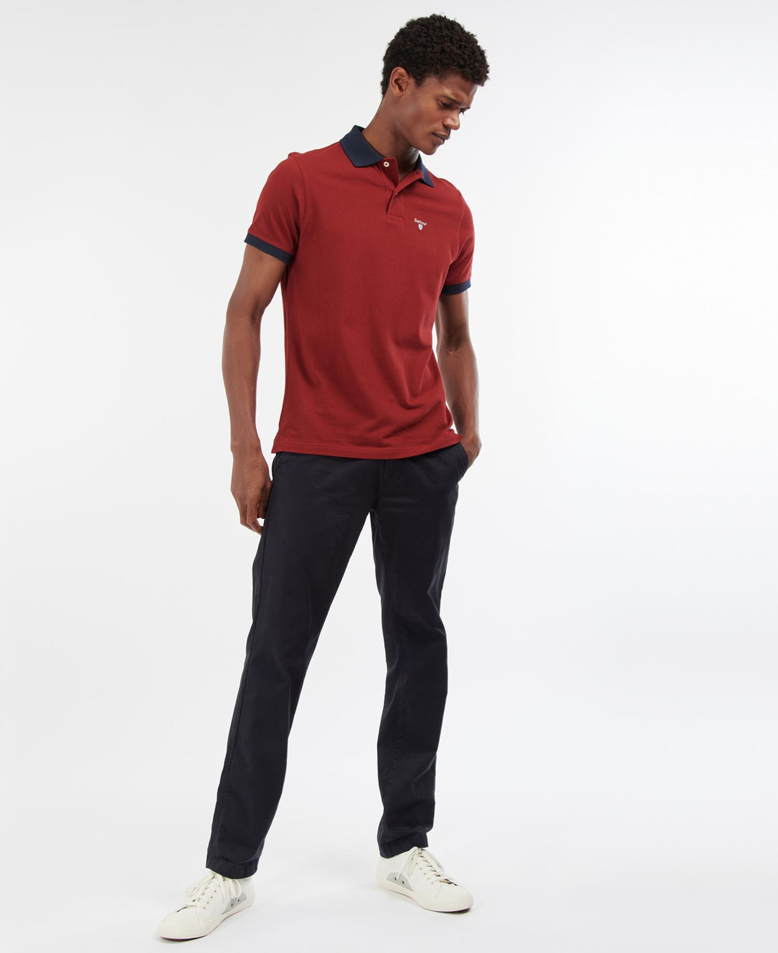 Barbour lynton polo shirt store